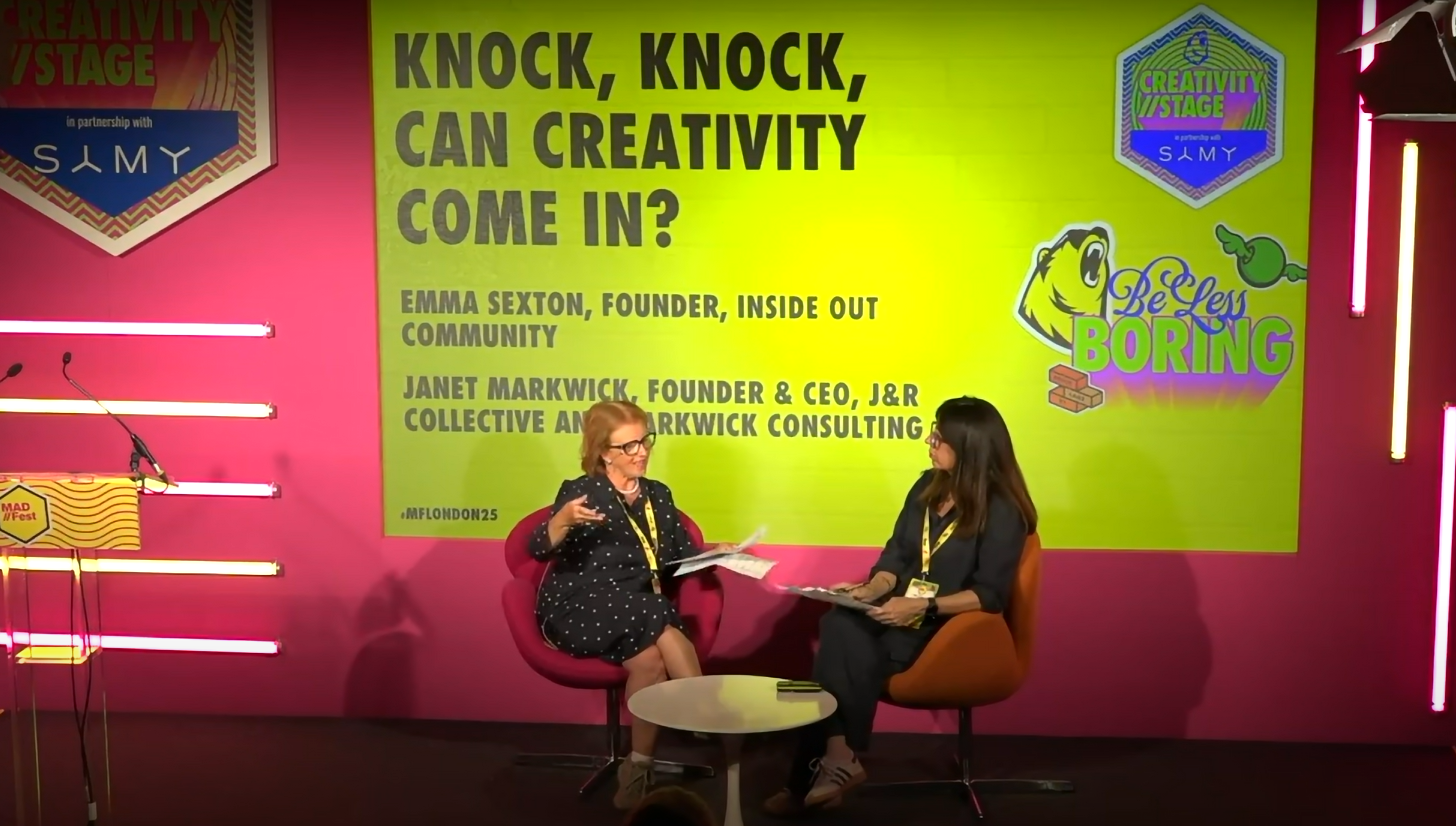 Knock knock - can creativity come in? - The Inside Out Community